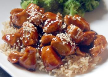 Chinese Sesame Chicken Recipe With Rice - Recipes & Me