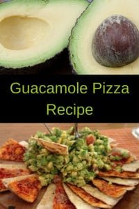 Guacamole Pizza Recipe - Recipes & Me