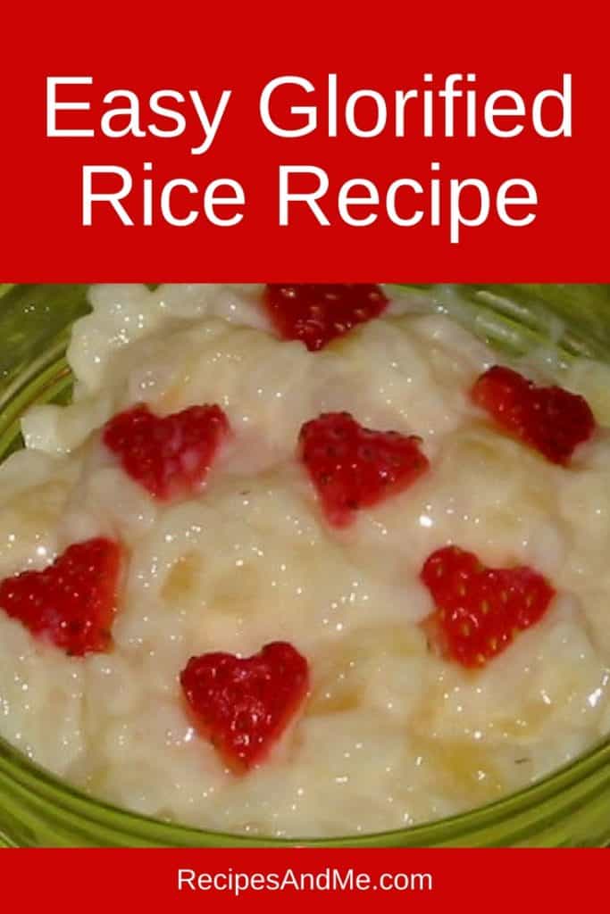 Easy Glorified Rice Recipe - Recipes & Me