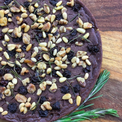 Castagnaccio – Traditional Tuscan Chestnut Flour Cake - Recipes & Me