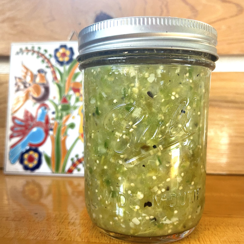 Green Tomato Relish Recipe for Canning (optional) - Recipes & Me