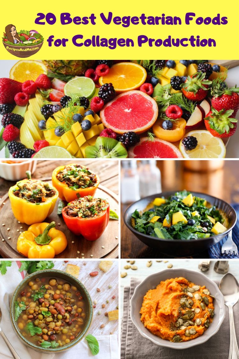 20 Best Vegetarian Foods for Collagen Production - Recipes & Me